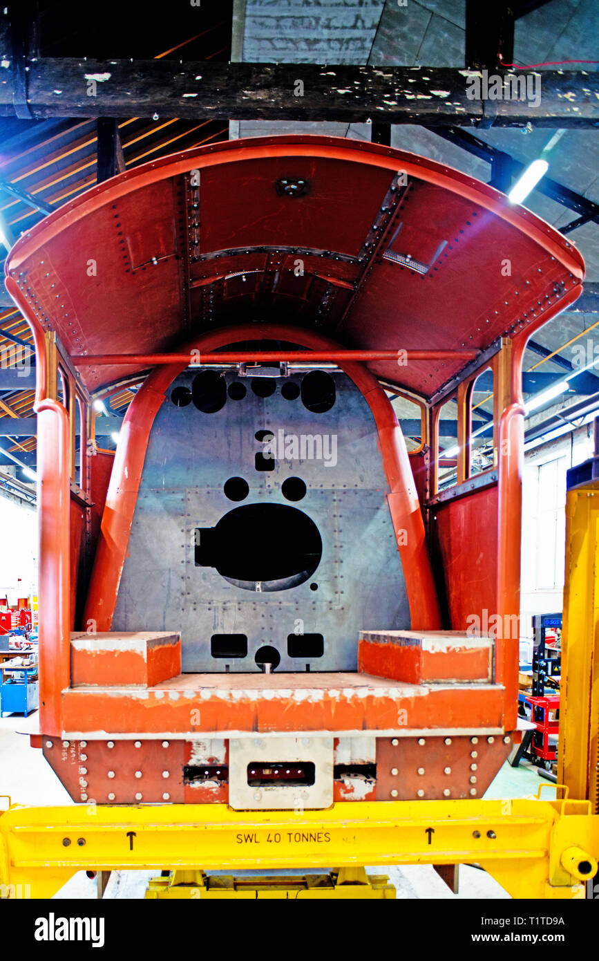 P2 Class 2-8-2 New Build Steam Locomotive Prince of Wales at Hopetown ...