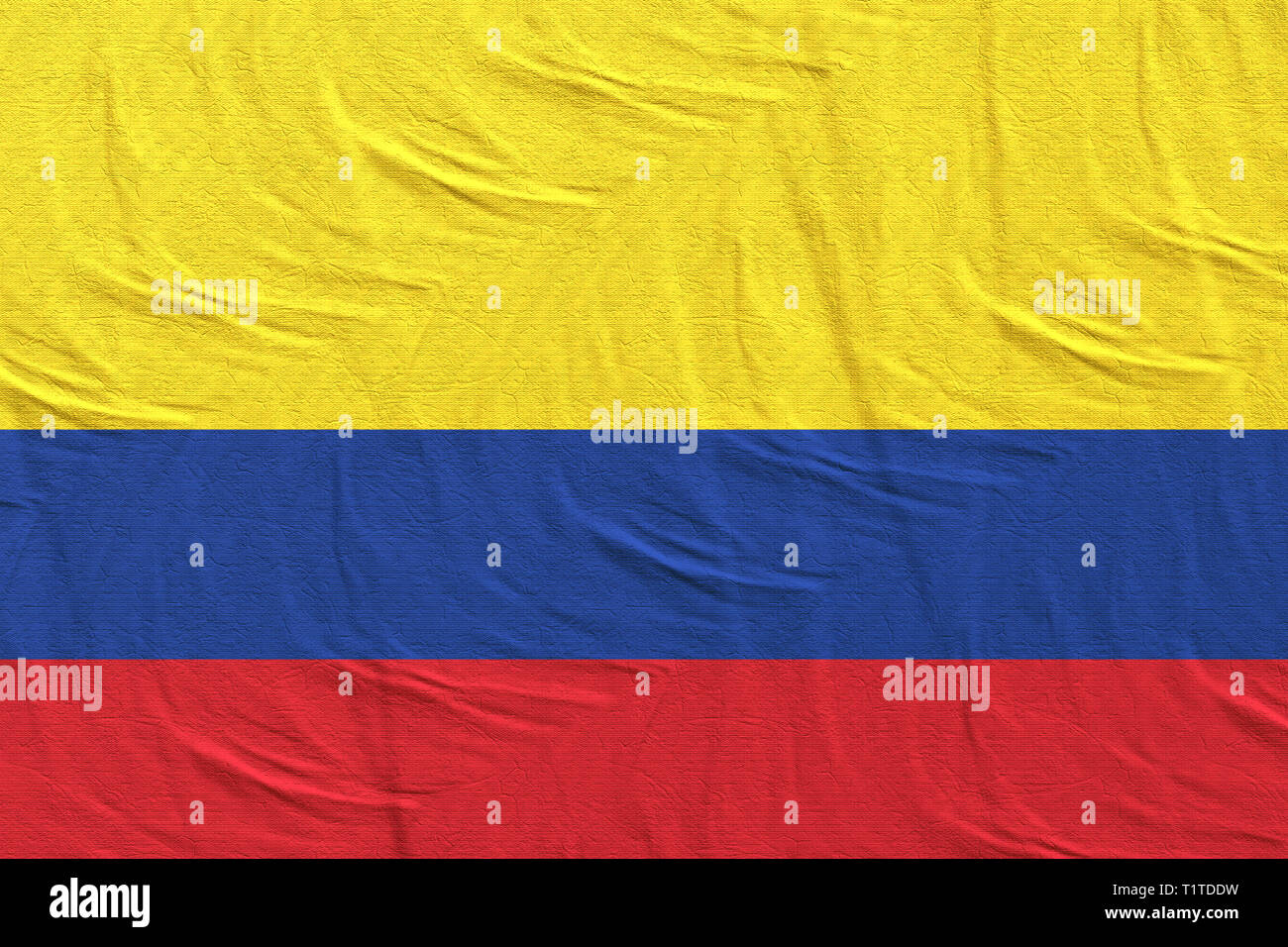 3d rendering of Colombia flag waving Stock Photo - Alamy