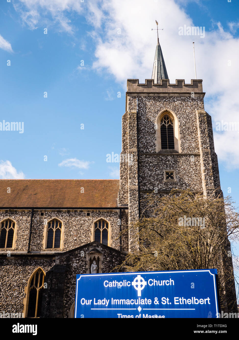 St Ethelbert’s Church, Catholic Church, Slough, Berkshire, England, UK ...