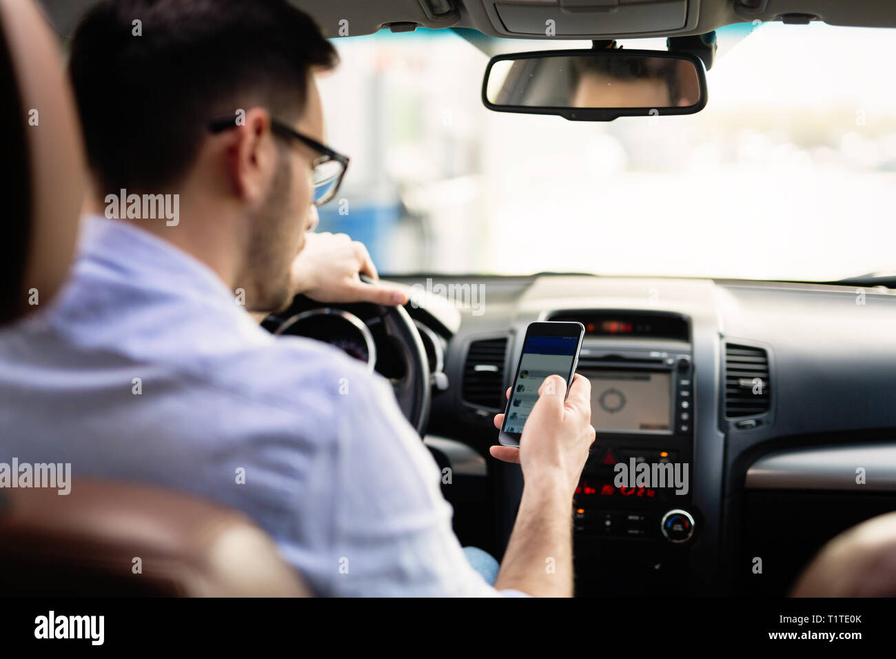 Modern car driver hi-res stock photography and images - Alamy