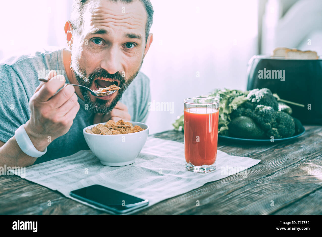 Proper breakfast hi-res stock photography and images - Alamy