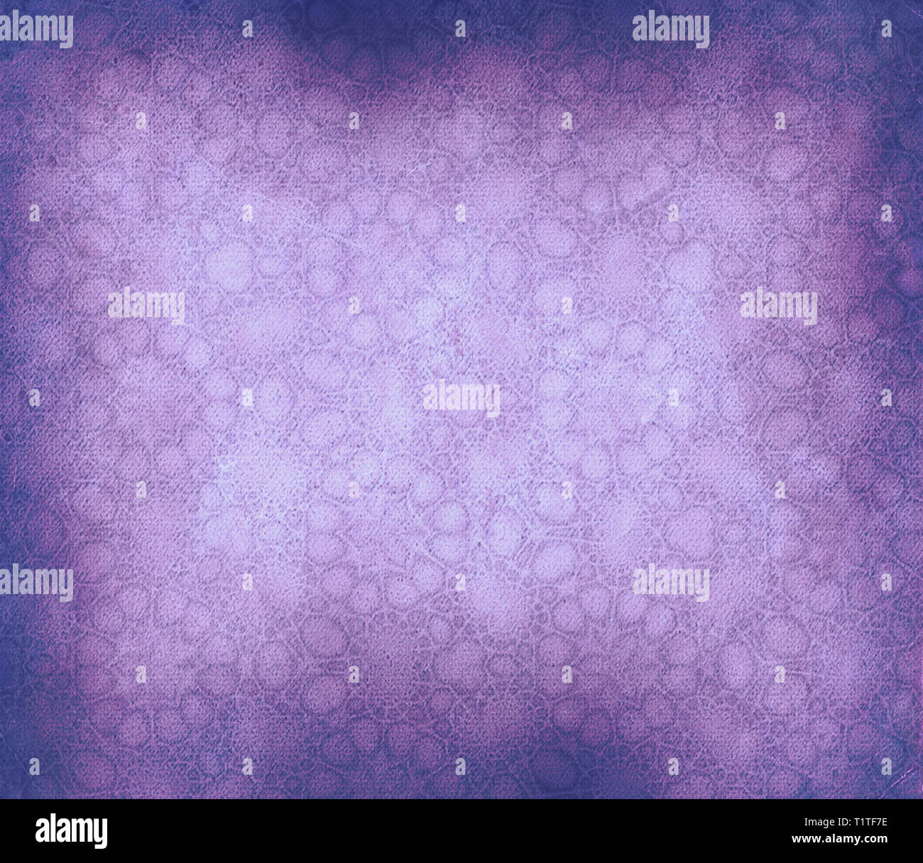 Vintage wall-paper vignettes with an abstract pattern, violet. Dark and ...