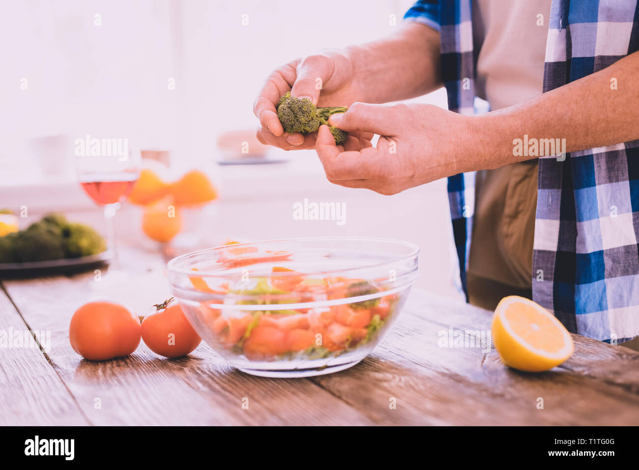 Experienced cook hi-res stock photography and images - Alamy