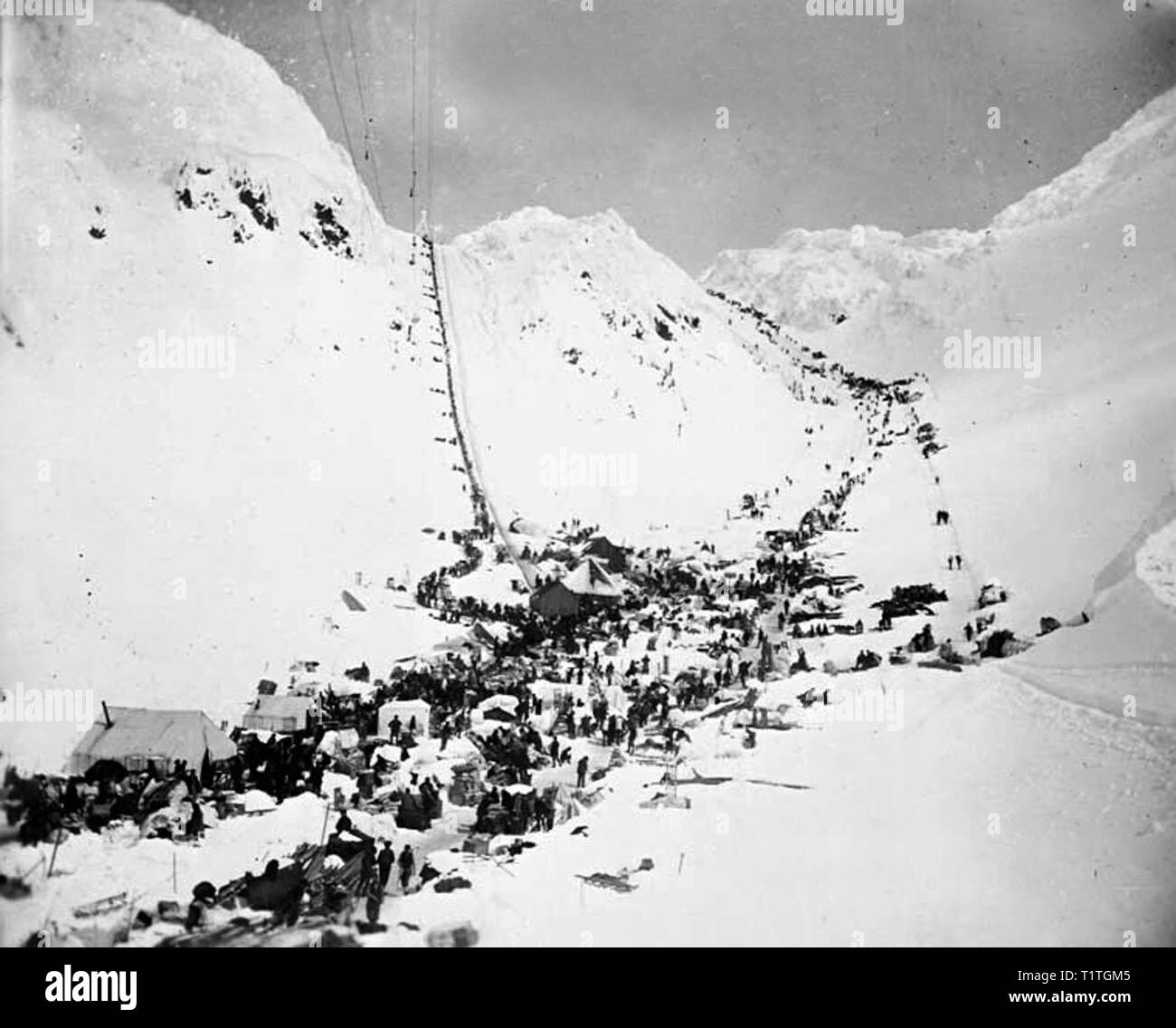 The Klondike Gold Rush Stock Photo - Alamy