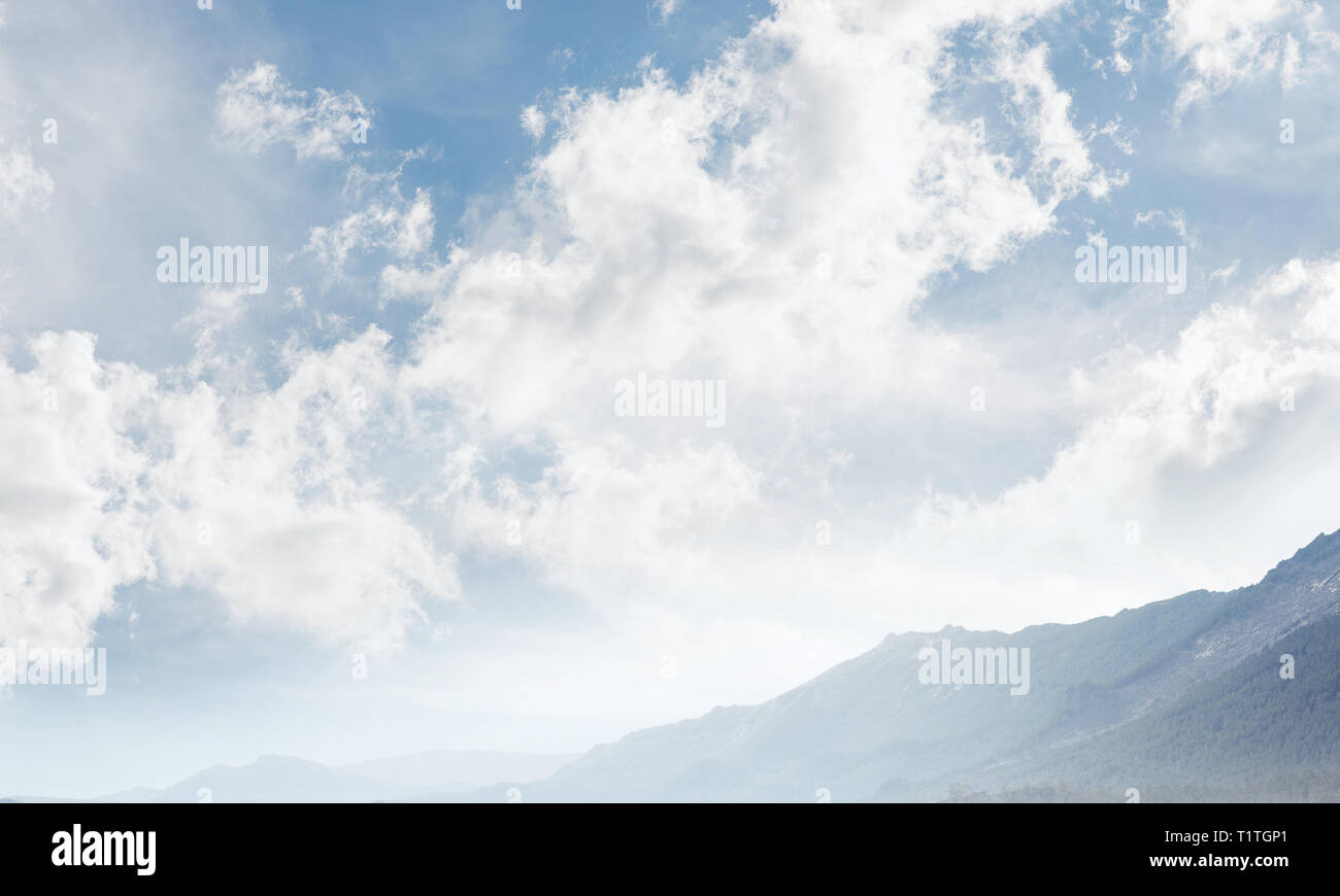 Summer colourful mountain landscape Stock Photo - Alamy