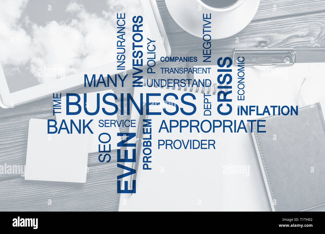 Modern workplace concept Stock Photo - Alamy