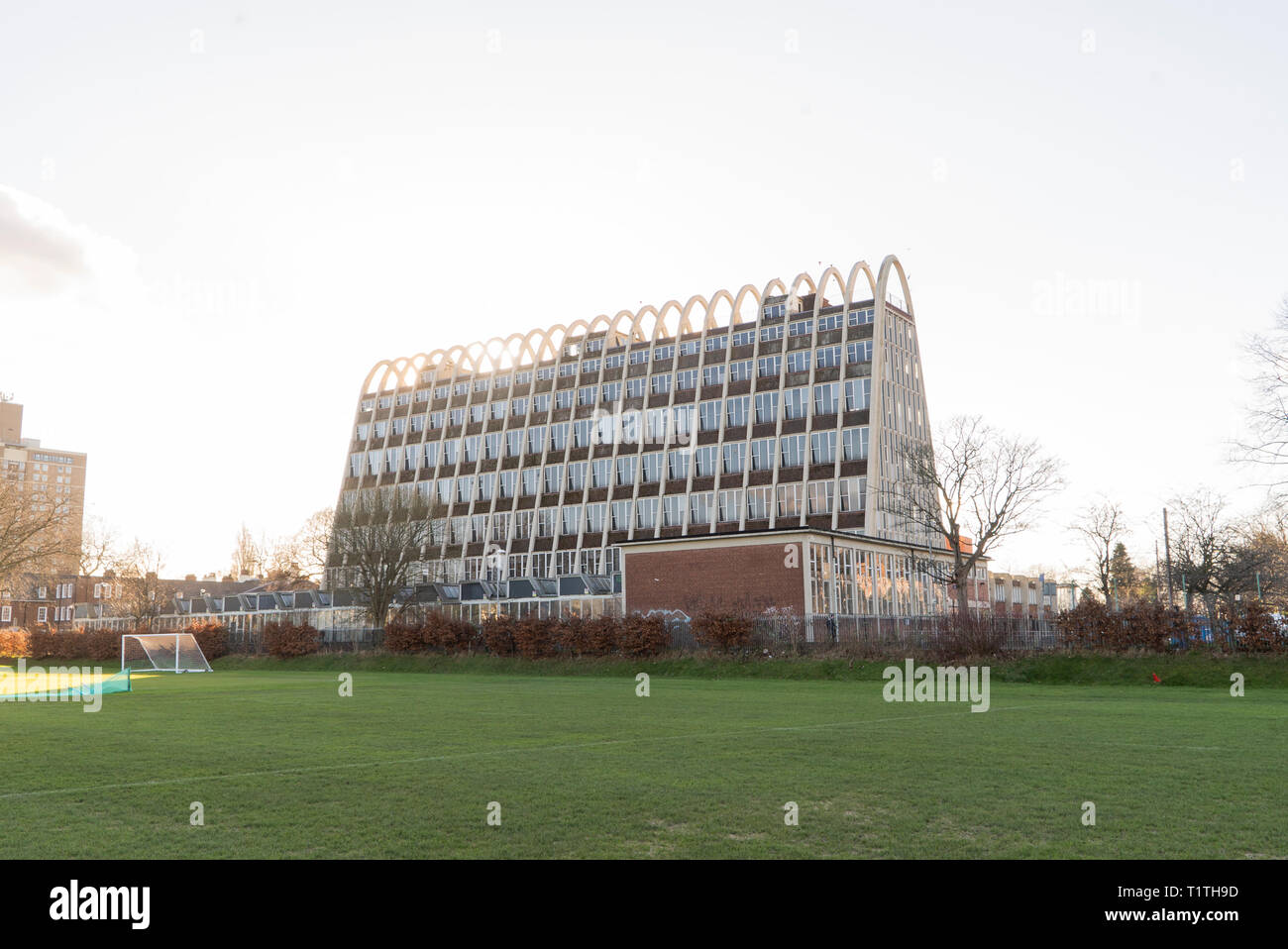 Part of Manchester Metropolitan University, know as The Toast Rack ...