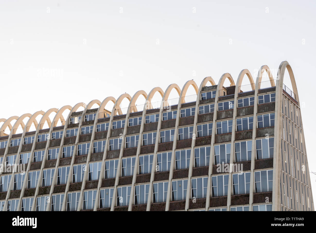 Part of Manchester Metropolitan University, know as The Toast Rack ...