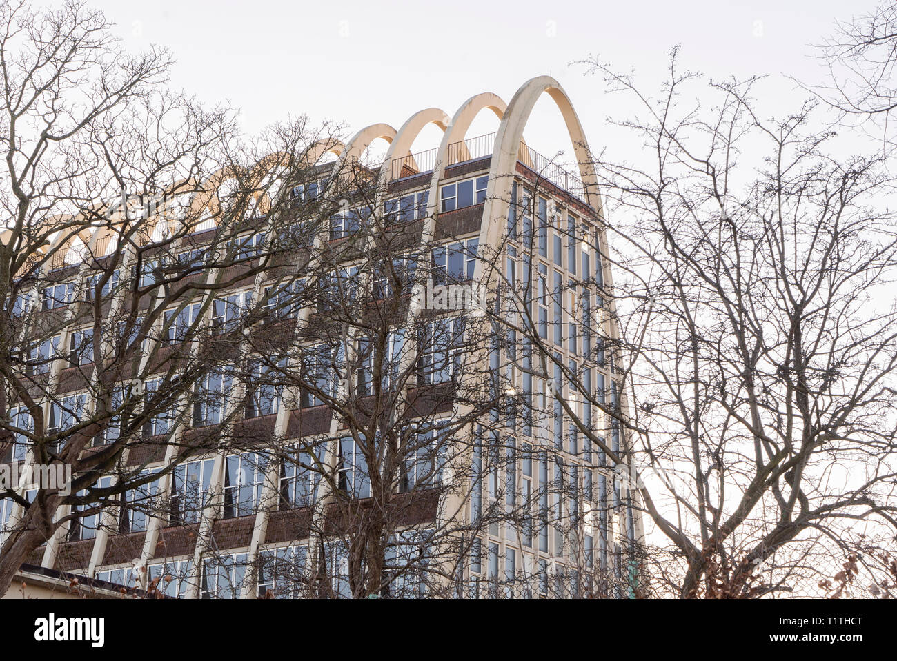 Part of Manchester Metropolitan University, know as The Toast Rack ...