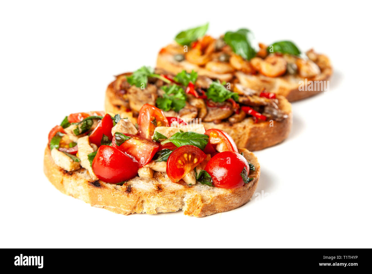 Italian delicious food cheese tomatoes Cut Out Stock Images & Pictures ...