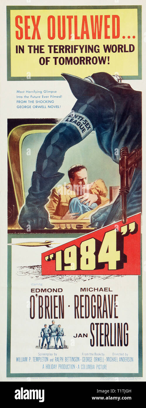 Film 1984 1956 Michael Anderson Stock Photos & Film 1984 1956 Michael ...