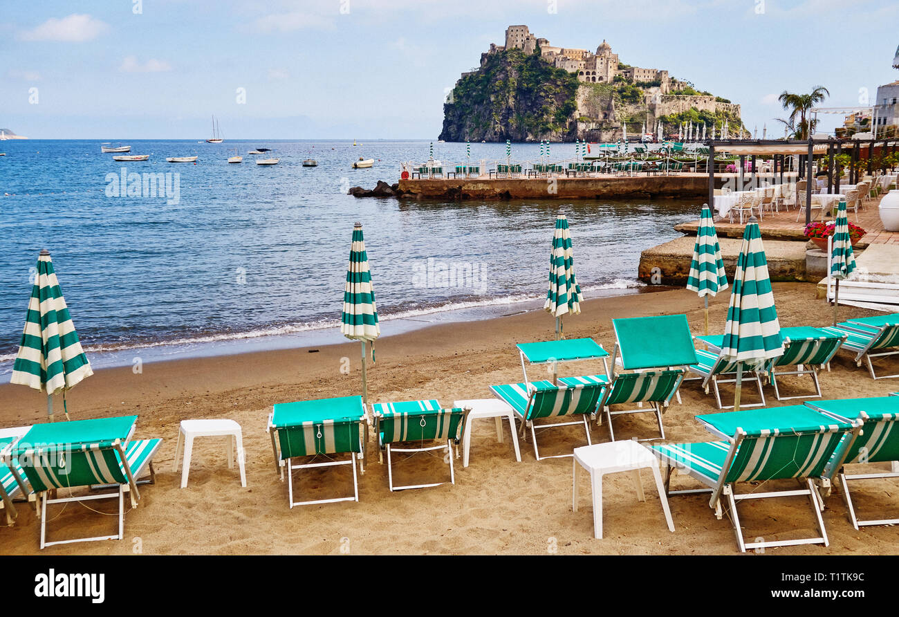 Holidays on Ischia island in Italy Stock Photo - Alamy