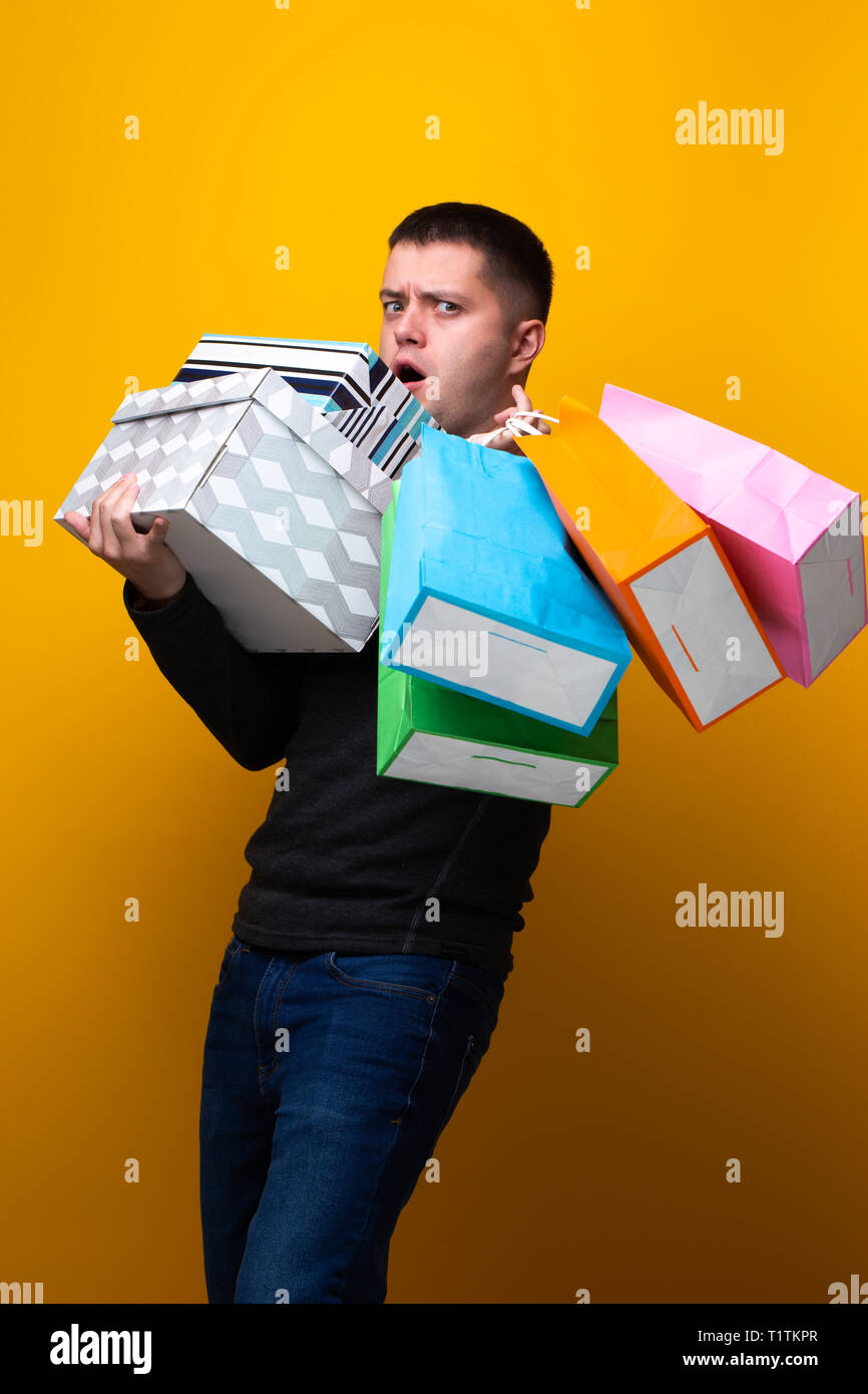 Empty funny boxes hi-res stock photography and images - Alamy