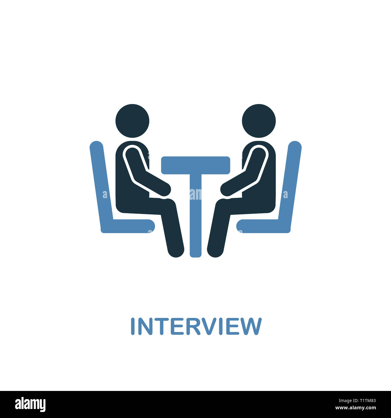 Workplace interview black Cut Out Stock Images & Pictures - Alamy