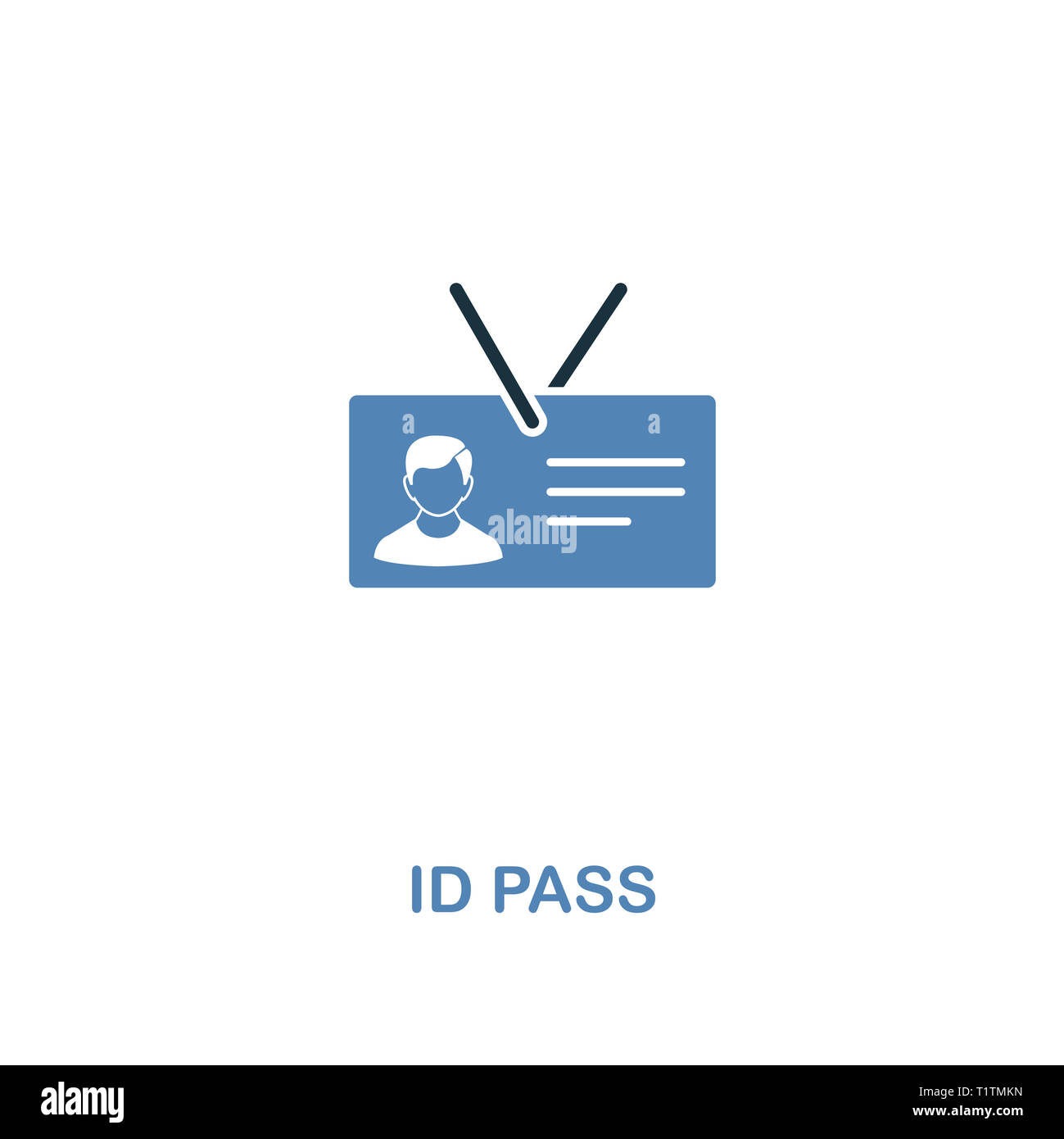 Id card icons hi-res stock photography and images - Alamy