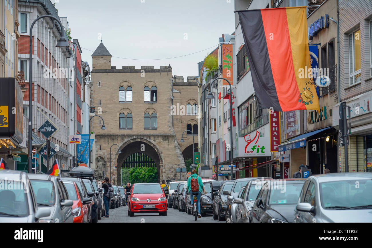 Eigelstein-Torburg, Eigelstein, Koeln, Nordrhein-Westfalen, Deutschland ...