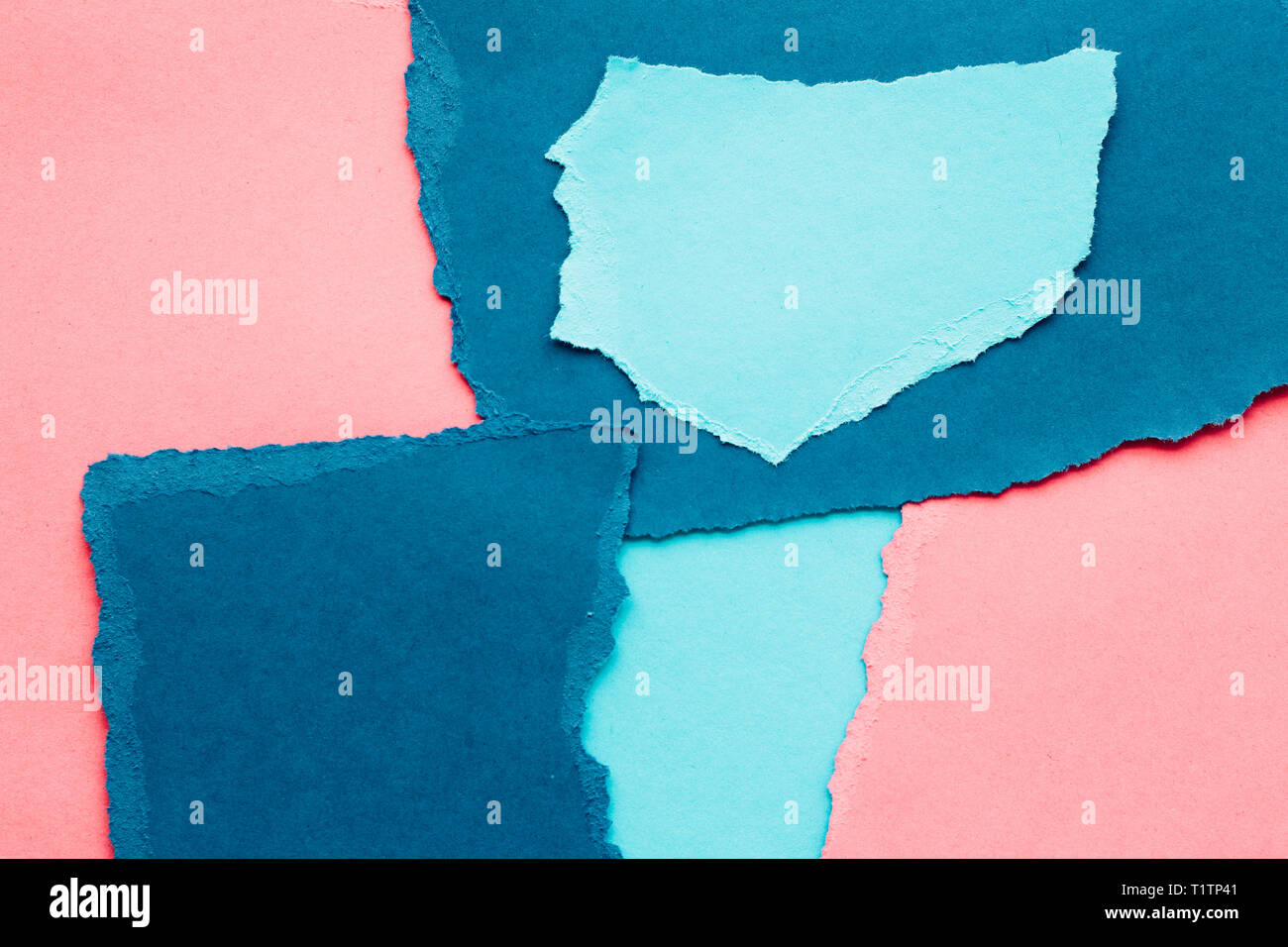 Torn paper texture as background. Always stay creative Stock Photo - Alamy