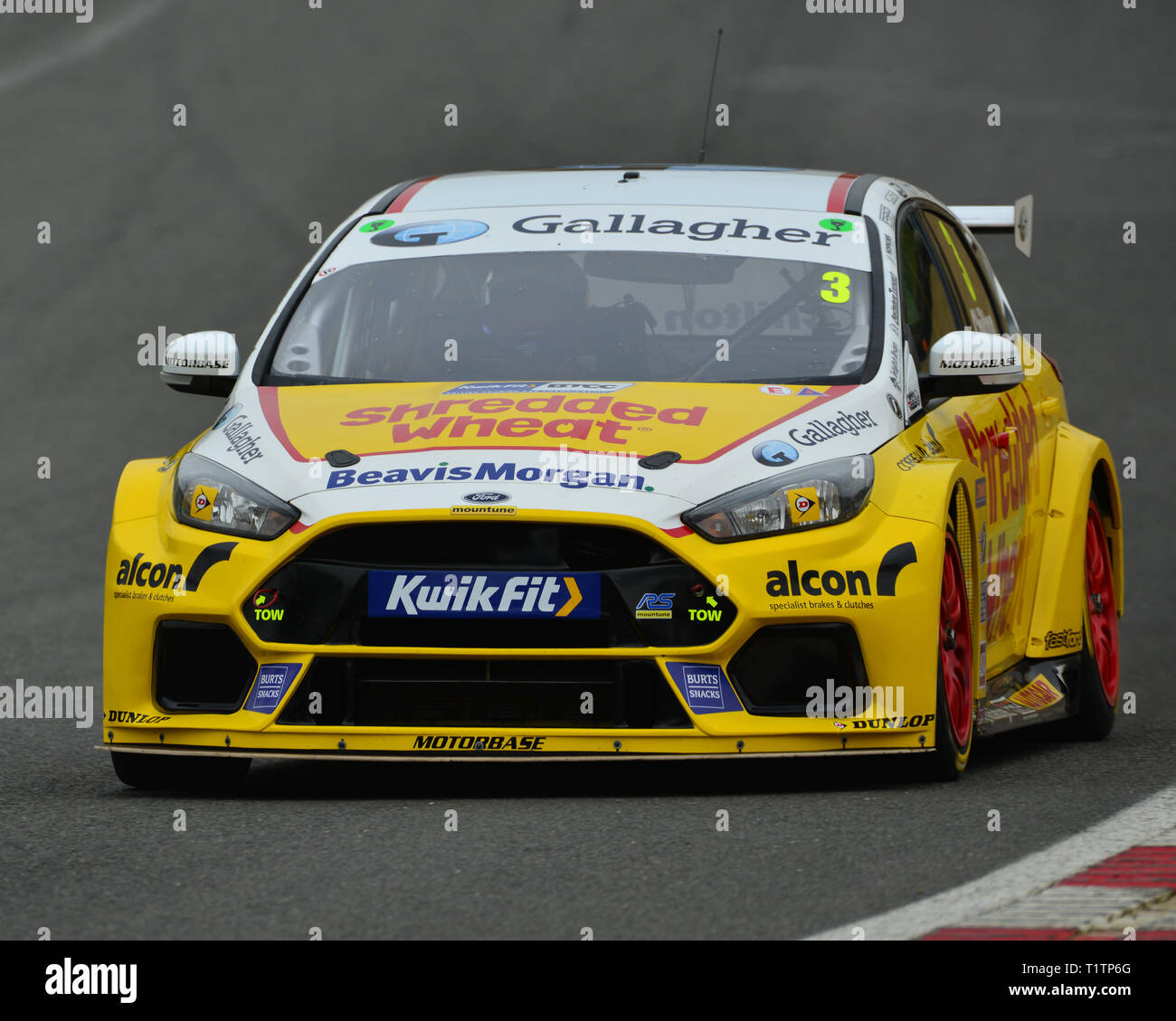 Btcc Racing Car Driver Tom Chilton High Resolution Stock Photography ...