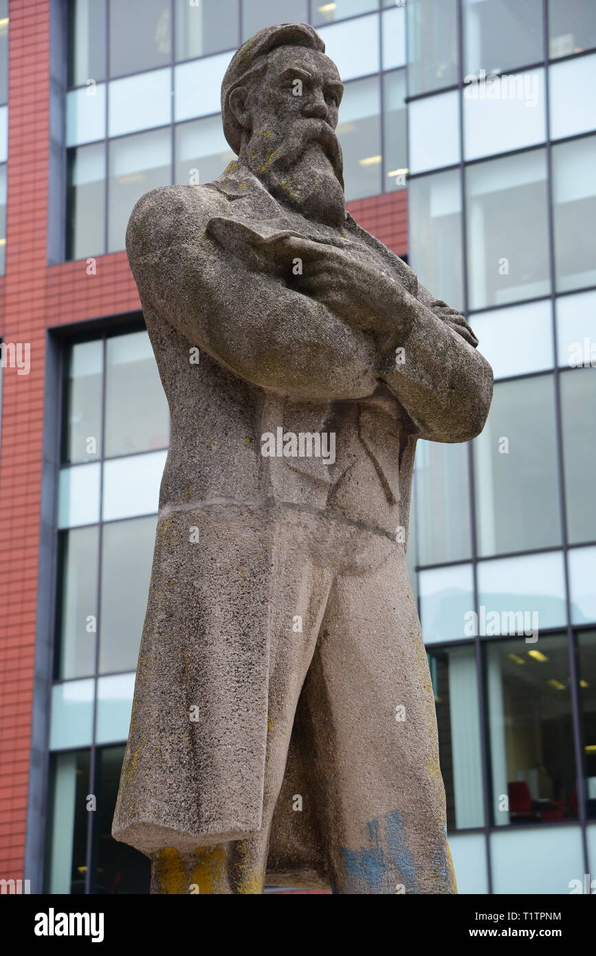 Friedrich engels concrete sculpture hi-res stock photography and images ...