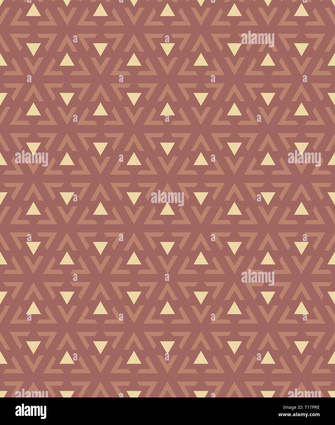 Abstract background from seamless triangular pattern. Vector infinite ...