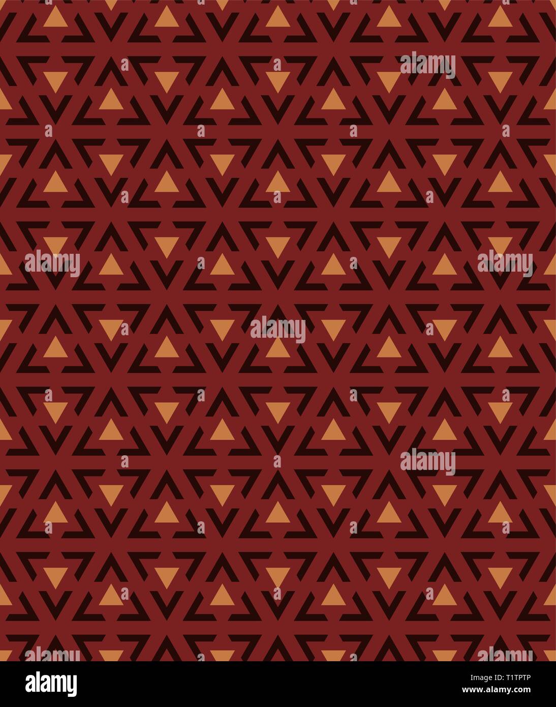 Abstract background from seamless triangular pattern. Vector infinite ...