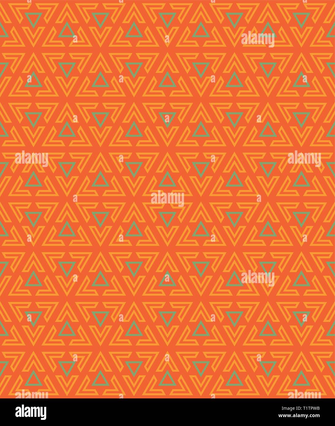 Abstract background from seamless triangular pattern. Vector infinite ...