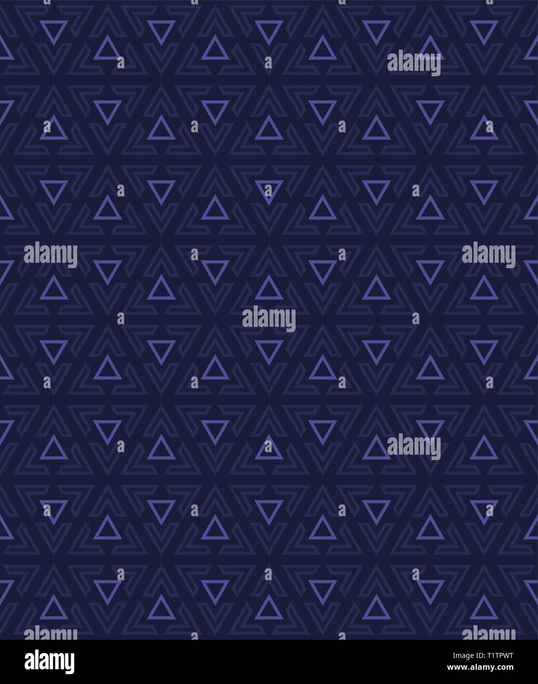 Abstract background from seamless triangular pattern. Vector infinite ...