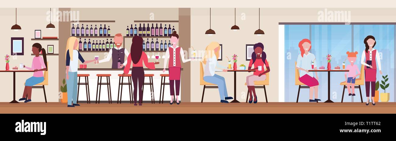 Cocktail cafe bartender man Stock Vector Images - Alamy