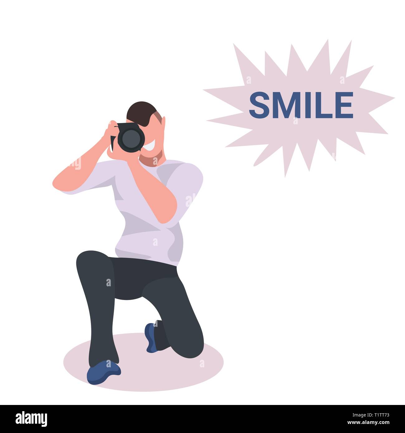 White male taking the knee Stock Vector Images - Alamy