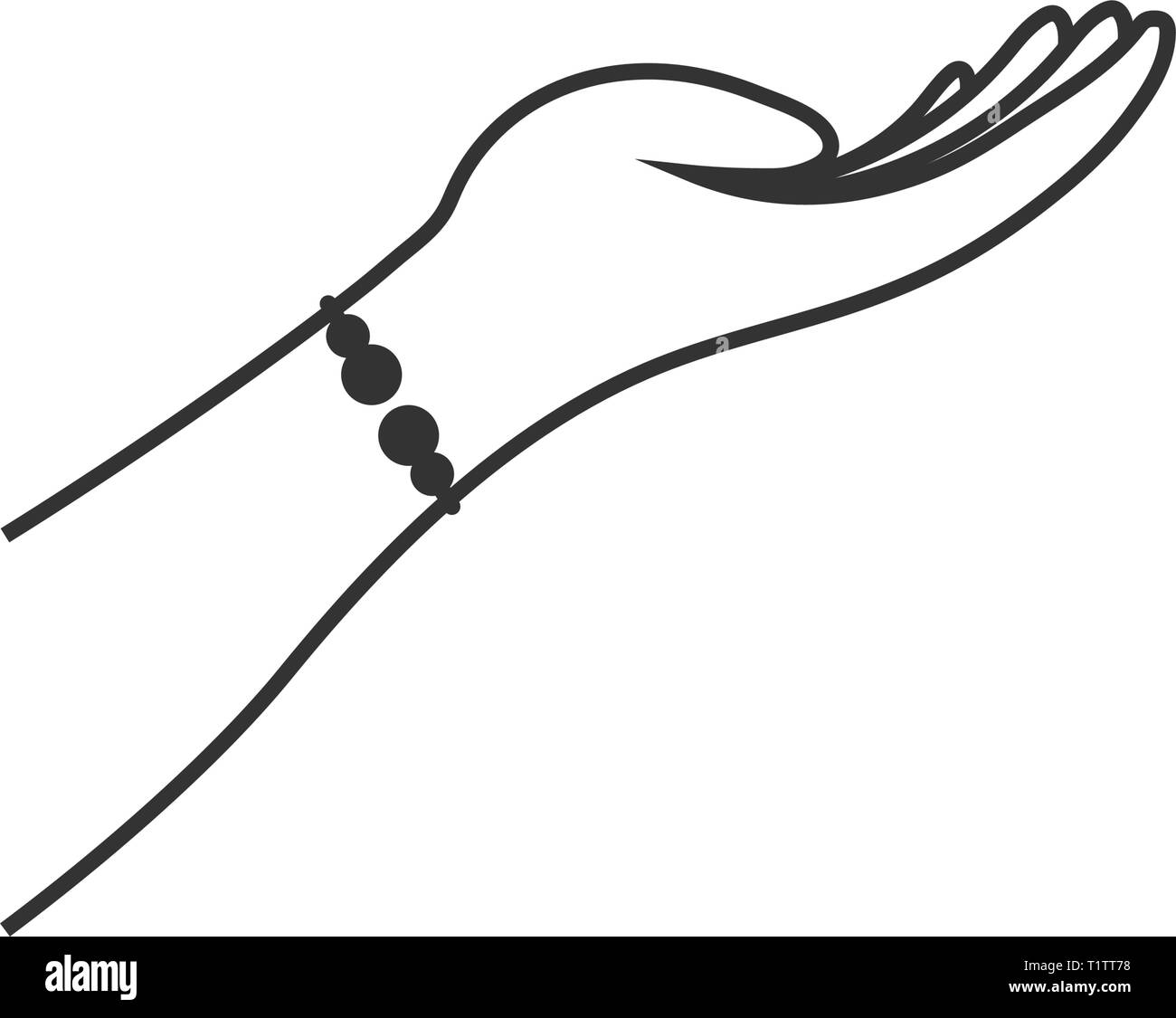 Bracelet On Hand Clipart