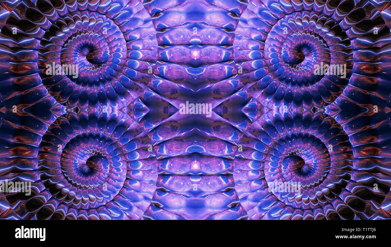 Abstract background with cosmic motifs. Surreal fractal style. Graphic ...