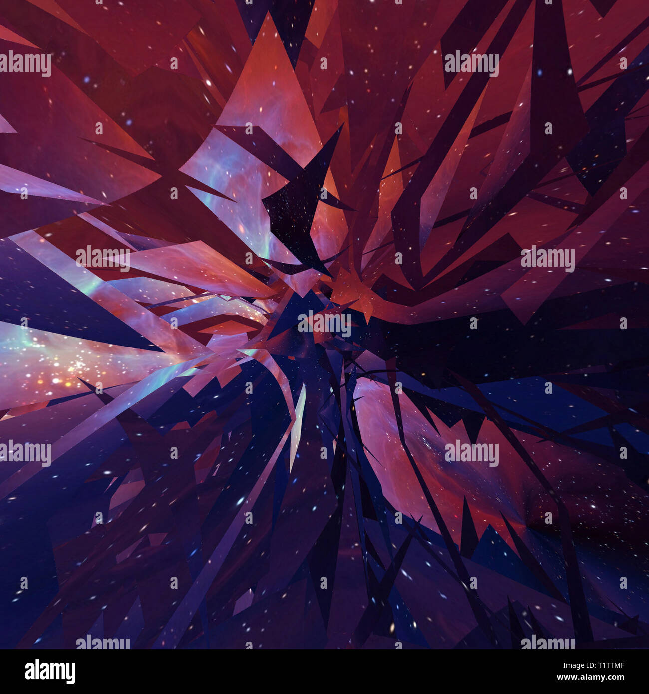 Abstract watercolor purple and violet fractal background. Stock. Good ...