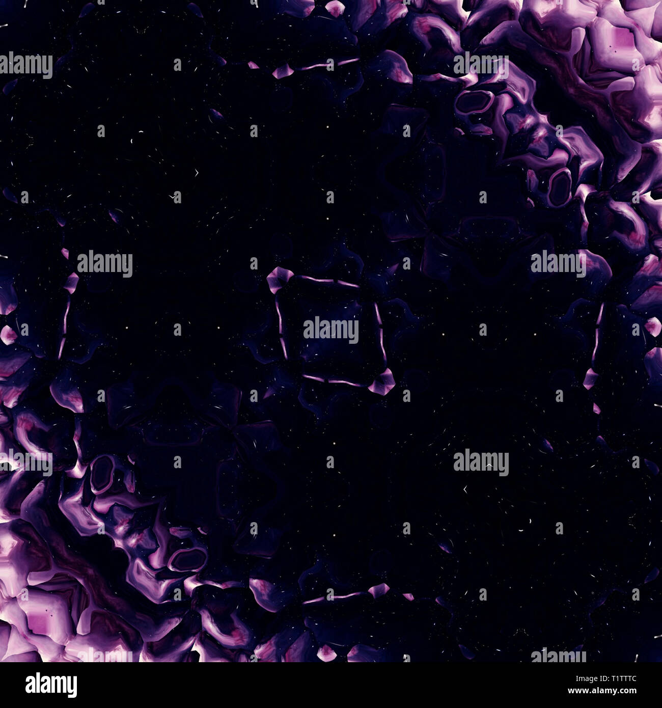 Abstract watercolor purple and violet fractal background. Stock. Good ...