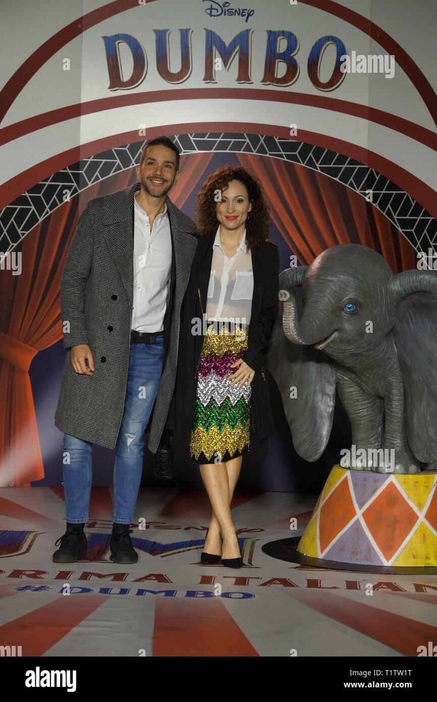 Rome, Italy. 26th Mar, 2019. Attending the Italian premiere of the ...