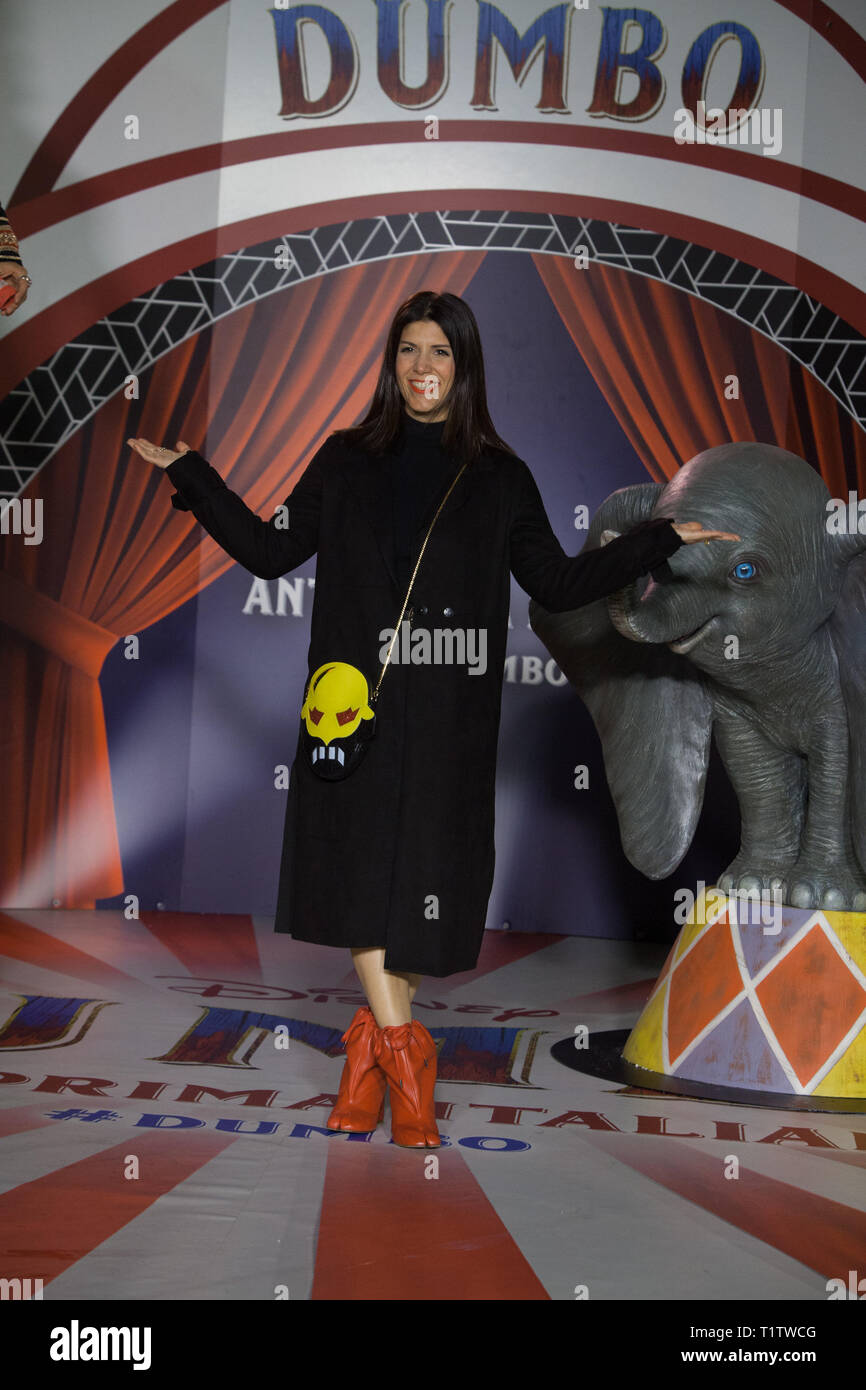 Rome, Italy. 26th Mar, 2019. Attending the Italian premiere of the ...