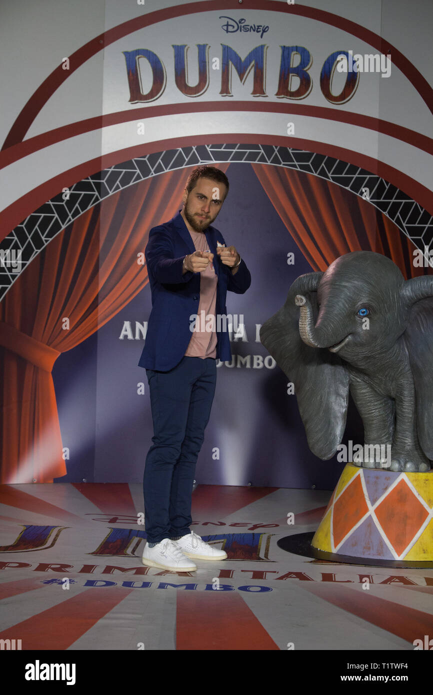 Rome, Italy. 26th Mar, 2019. Attending the Italian premiere of the ...