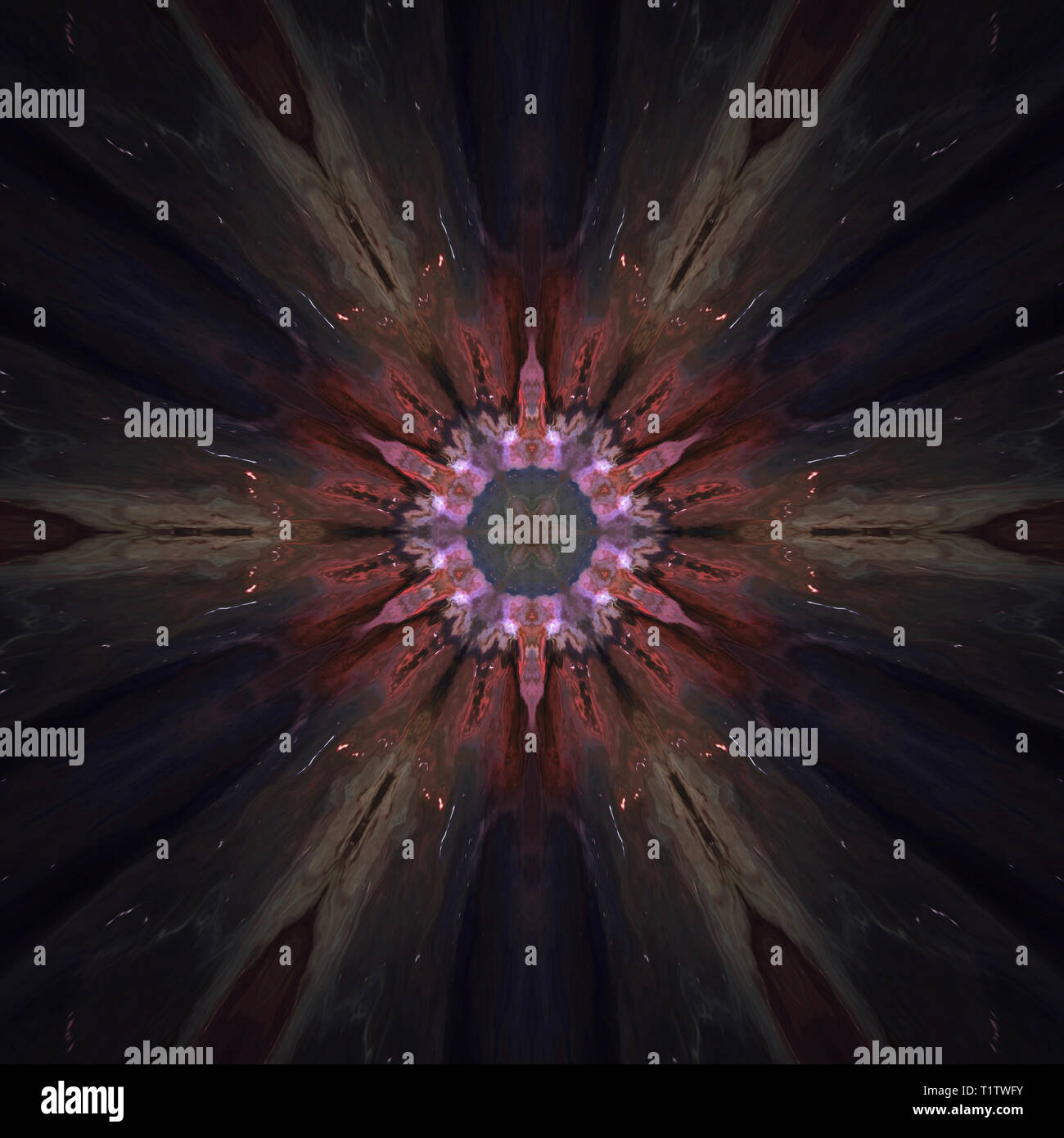 Abstract mystery fantasy background. Psychedelic meditative template ...