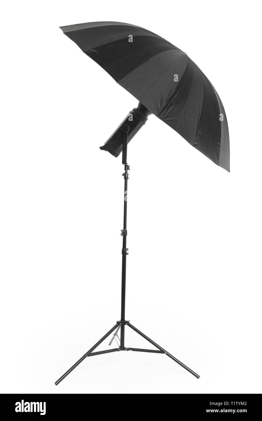 Studio lighting isolated on white Stock Photo - Alamy