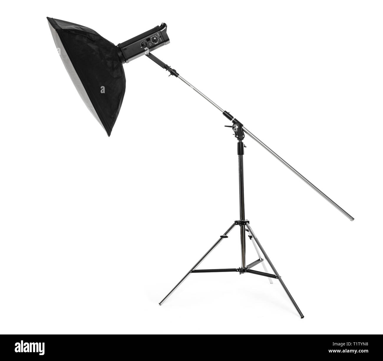 Studio lighting isolated on white Stock Photo - Alamy