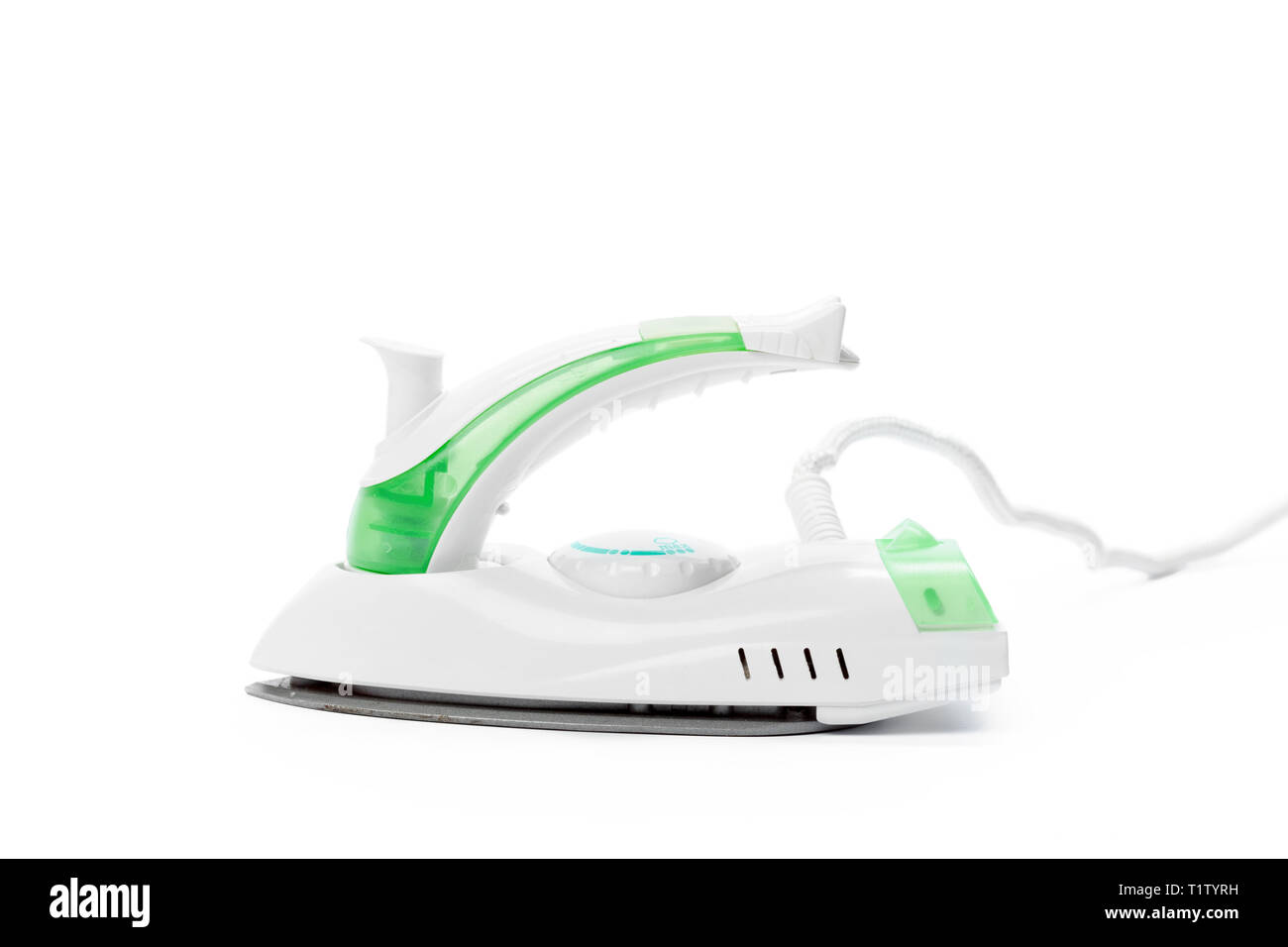 Iron isolated on a white background Stock Photo - Alamy