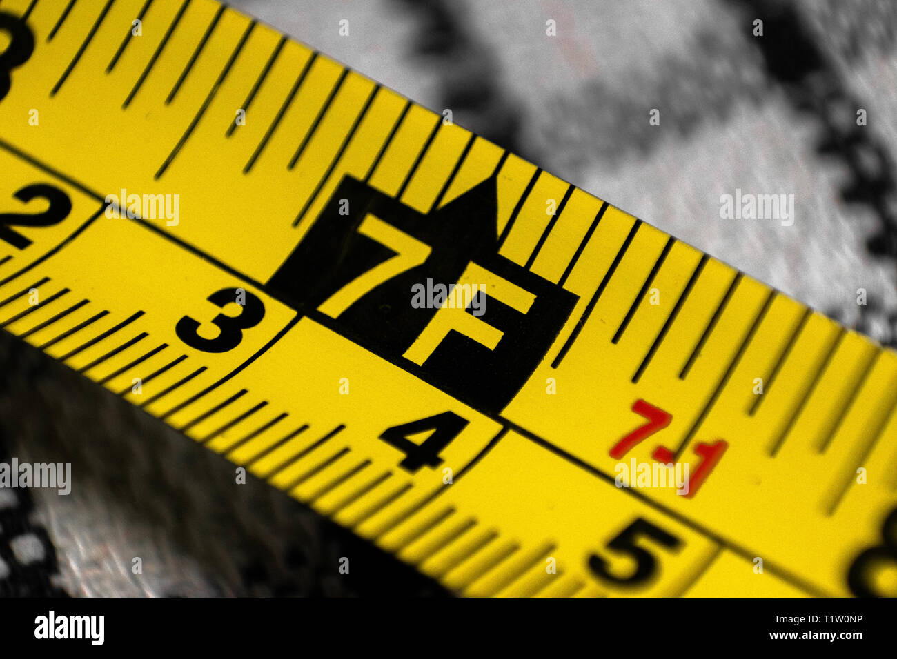 Feet measurement hi-res stock photography and images - Alamy