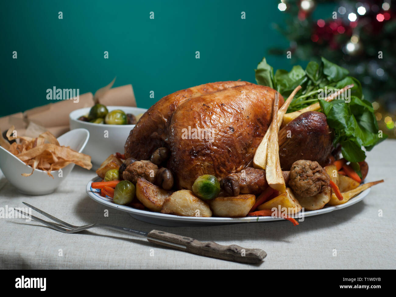 British family dinner hi-res stock photography and images - Alamy