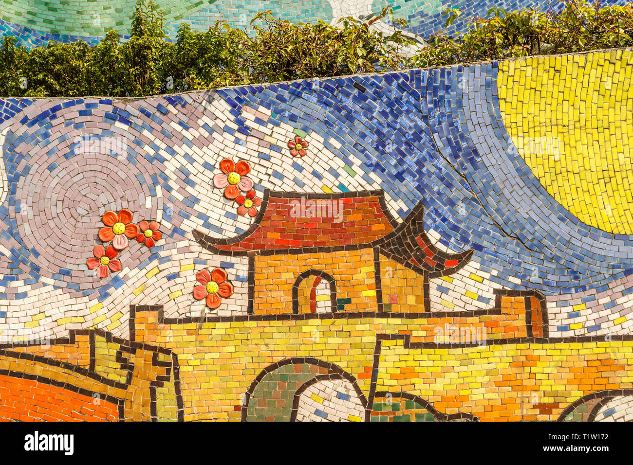 Ceramic Mural Painting