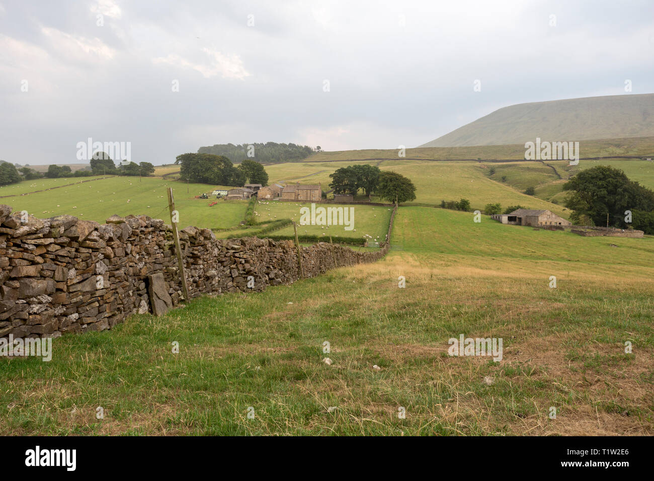 Uplands farm Lancashire Stock Photo - Alamy