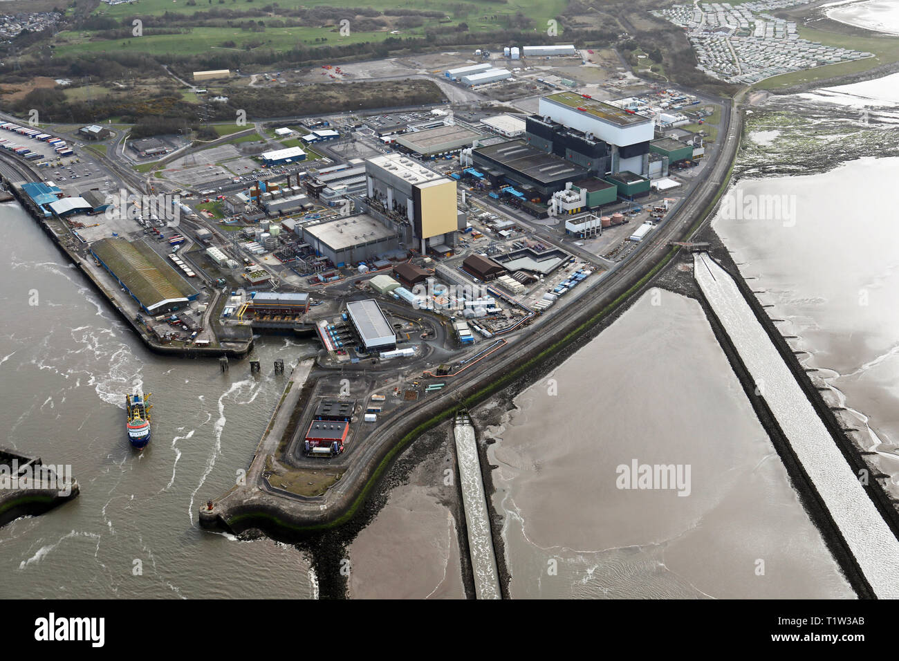 Heysham power station hi-res stock photography and images - Alamy