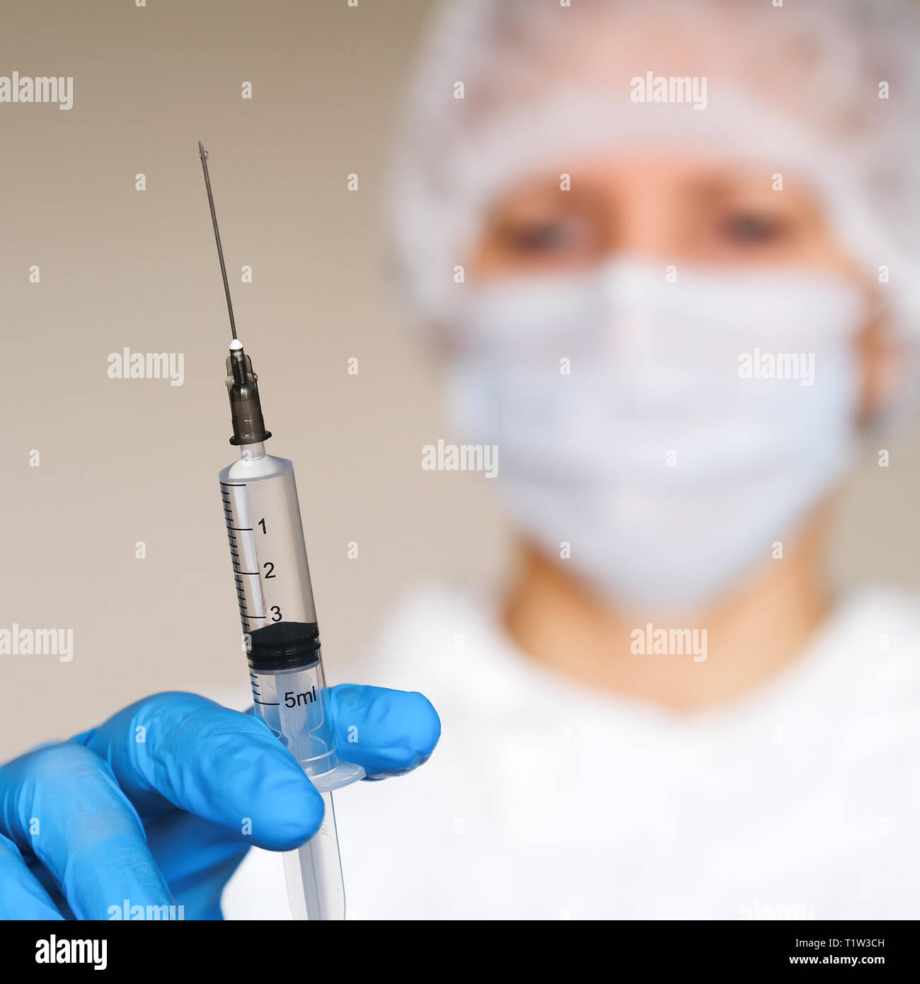 The doctor makes a shot from the bite . Protection against tetanus. On ...