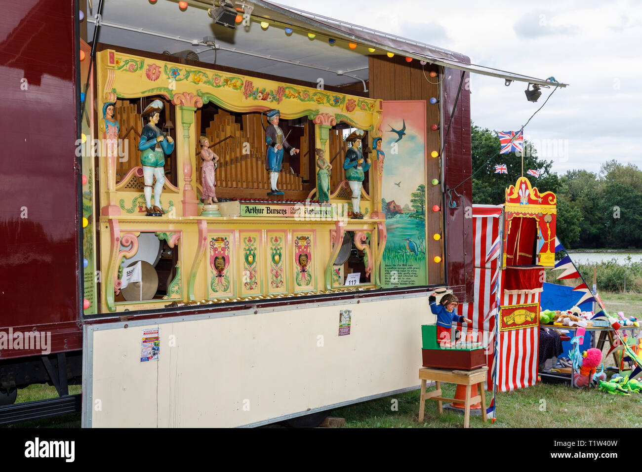 An Arthur Bursens 68 key Bursens organ dating from the early 1970's at the 2018 Aylsham ...