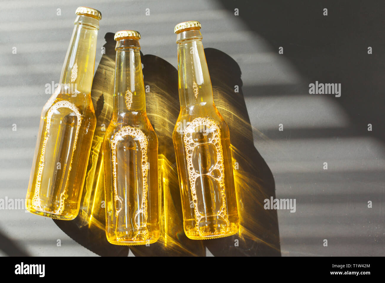 Beer in bottle Stock Photo - Alamy