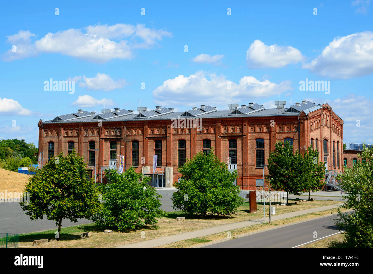 Fan hall, Ilseder Hutte, Ilsede, Peine, Lower-Saxony, Germany, Ilseder ...