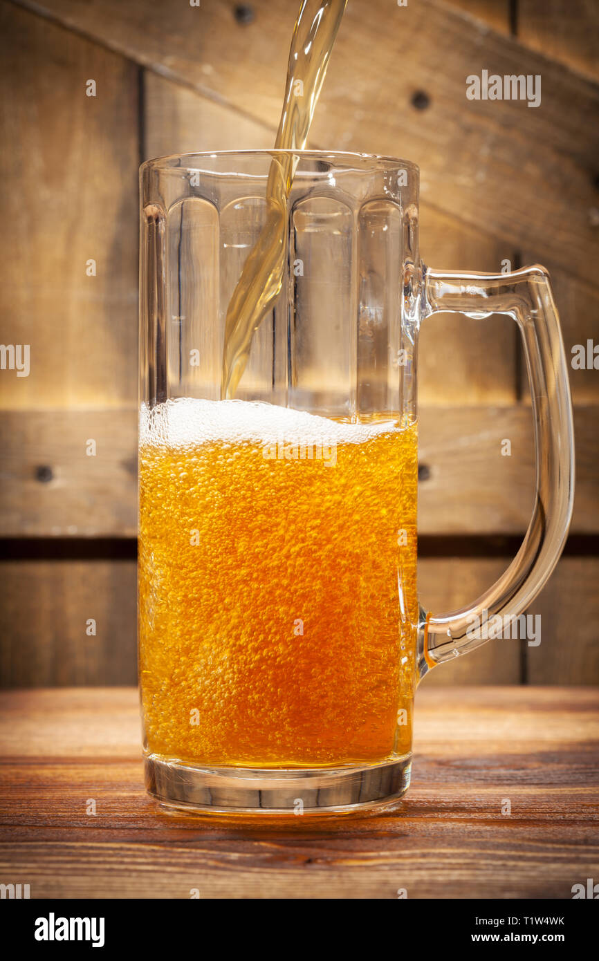 glass of beer Stock Photo - Alamy